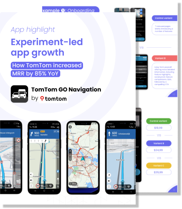 Tom Tom Case Study - Experiment-based app growth